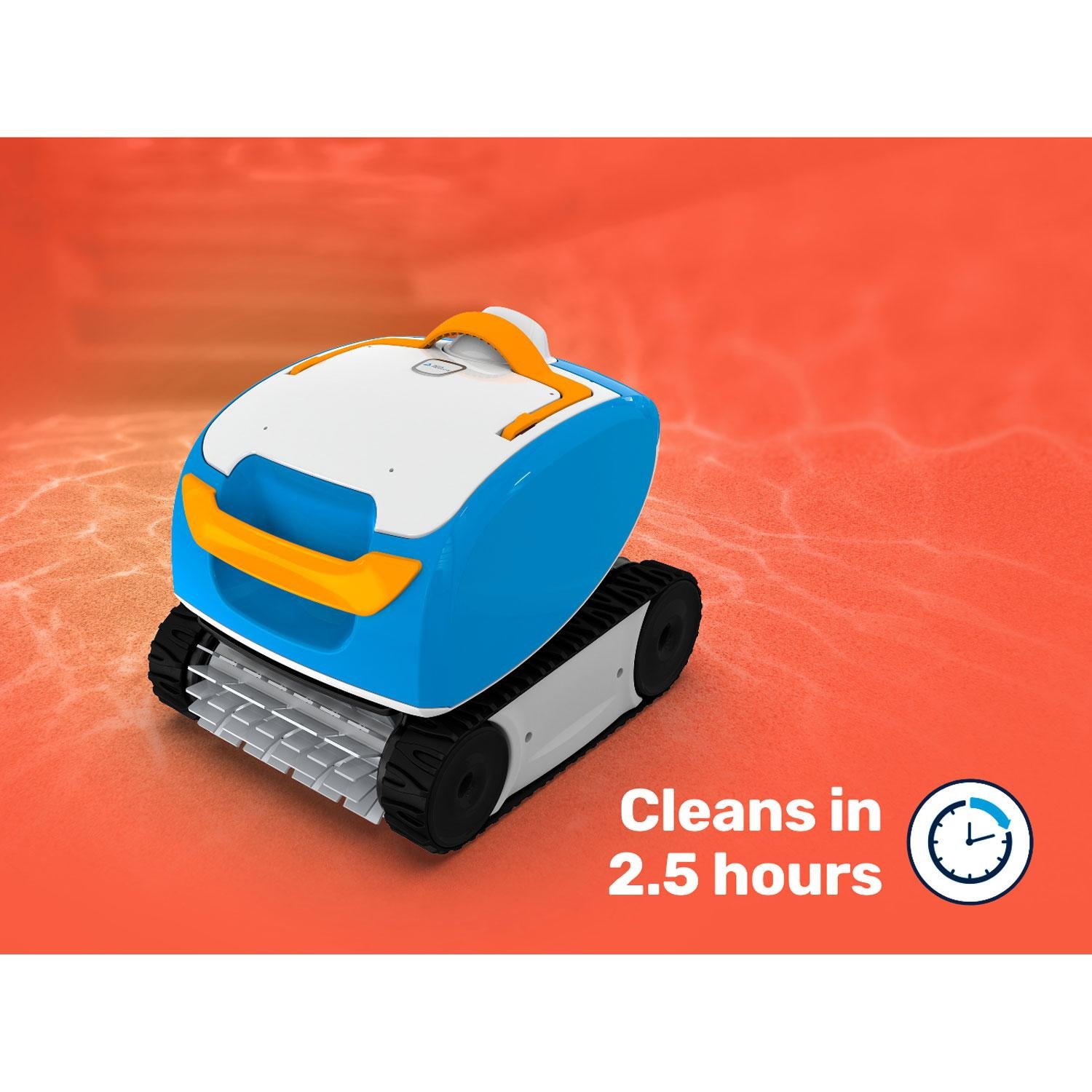 Aqua Products Sol Automatic Robotic Pool Cleaner for In Ground Swimming ...