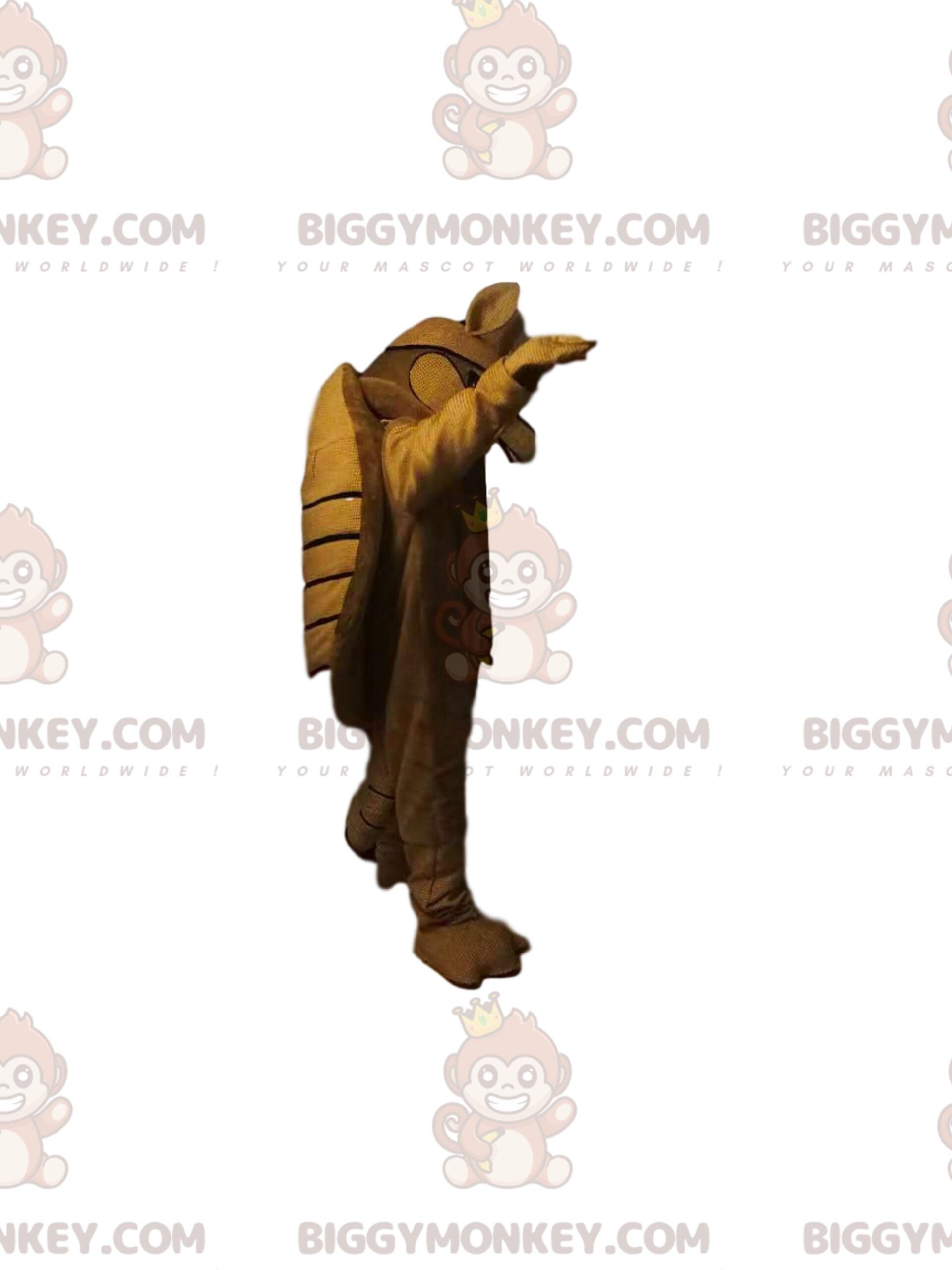Armadillo BIGGYMONKEY™ Mascot Costume with Nice Shell – Diikon