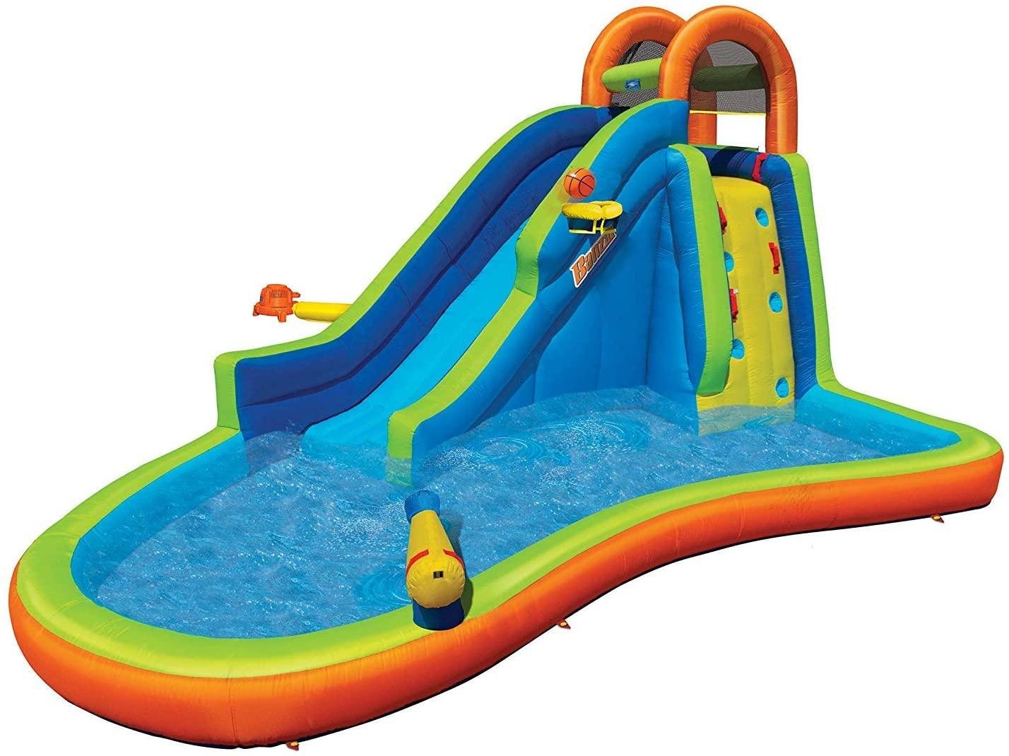 Banzai Big Blast Water Park, 175 x 114 x 95 inches – Diikon