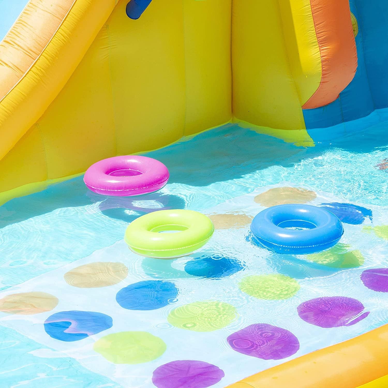 BANZAI Inflatable Splash Slide Game Water Park – Climb, Slide & Play 3 ...