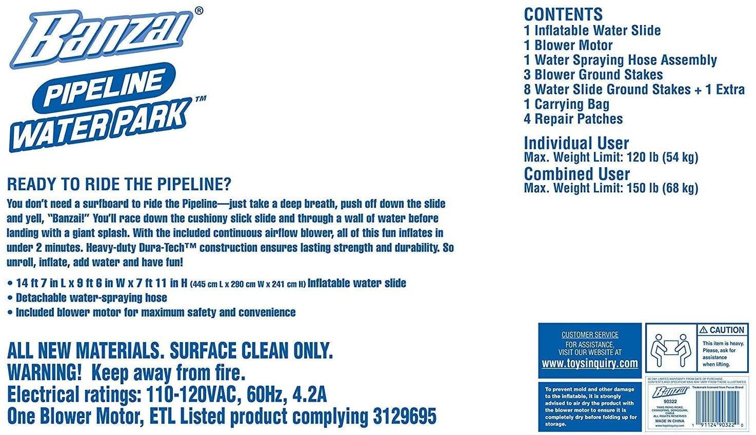 Banzai Pipeline Water Park Toy – Diikon