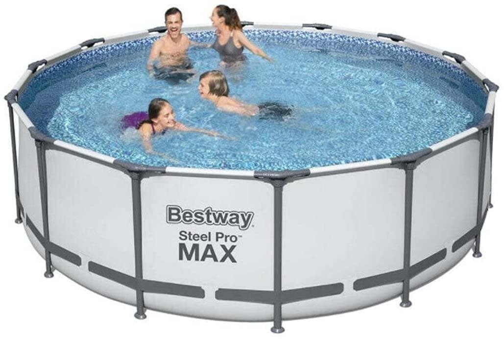 Bestway 15′ x 48″ Steel Pro Max Above Ground Pool Set – Diikon