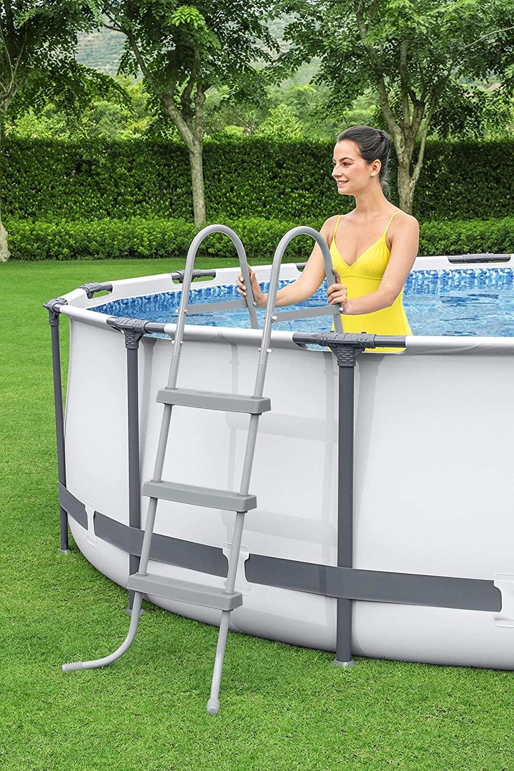 Bestway Steel Pro MAX 15′ x 42″ Above Ground Pool Set – Diikon