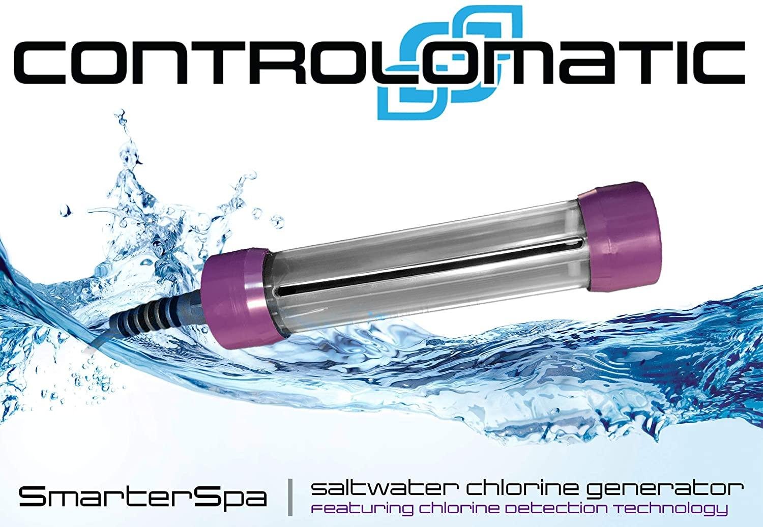 ControlOMatic SmarterSpa Saltwater Smart Chlorine Generation System for ...