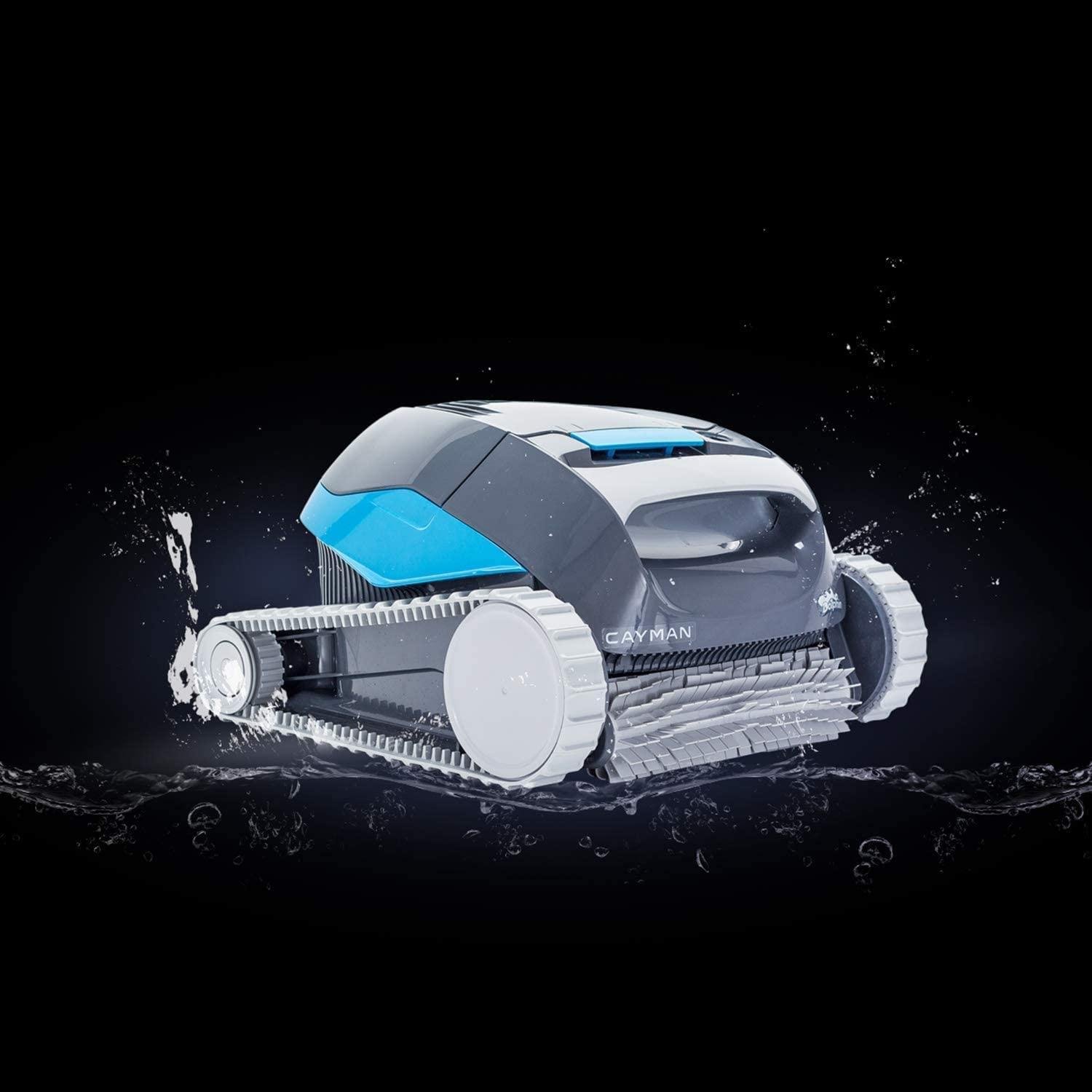 DOLPHIN Cayman Automatic Robotic Pool Cleaner with Single Button ...