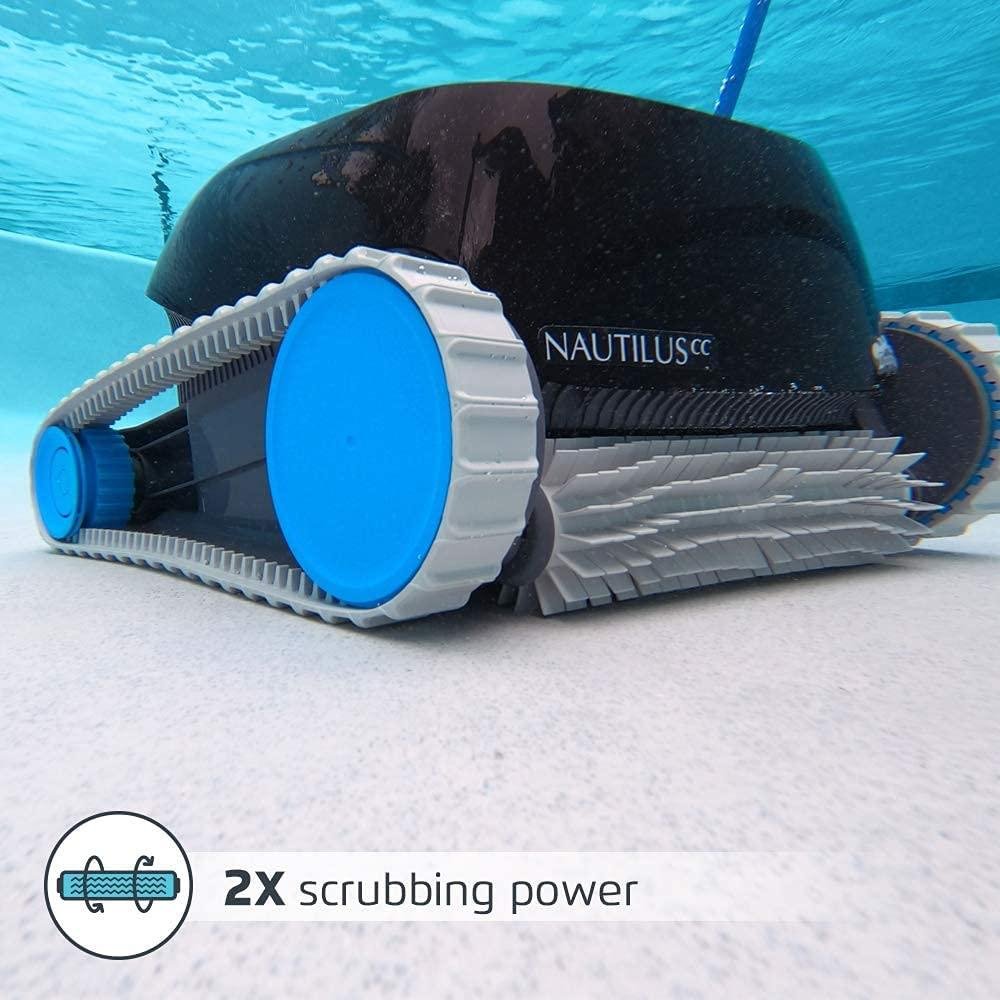 DOLPHIN Nautilus CC Automatic Robotic Pool Cleaner – Ideal for Above ...