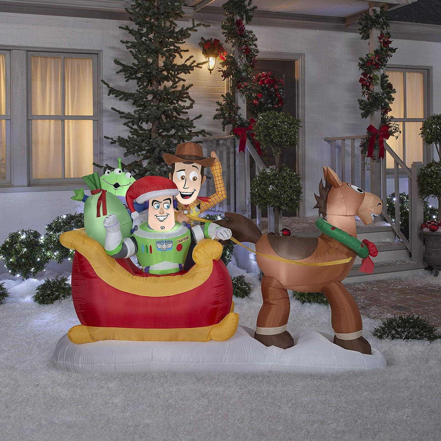 Toy Story Christmas Inflatable
