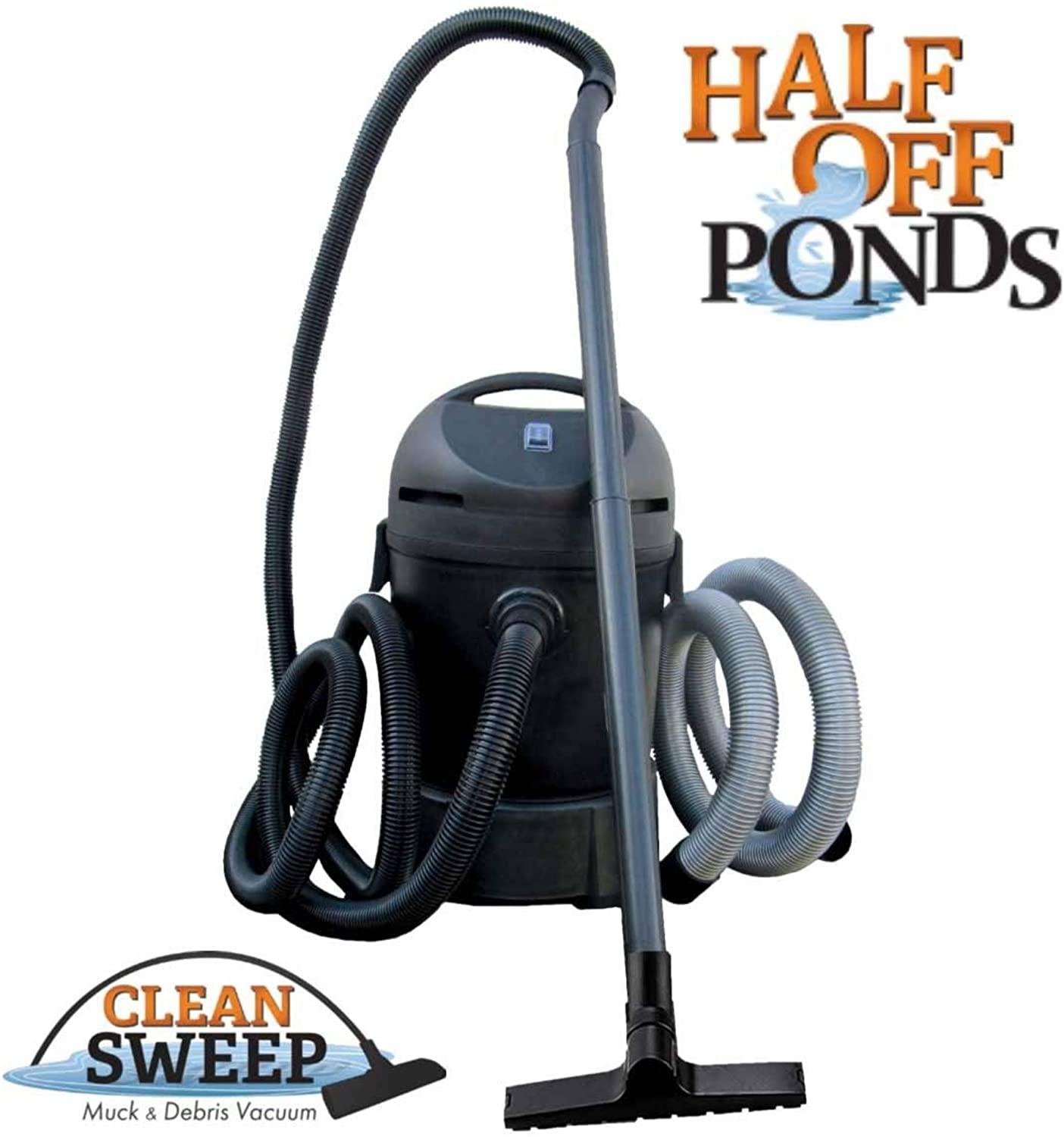 HALF OFF PONDS CleanSweep 1400 Pond Vacuum with a 13′ Intake Suction ...