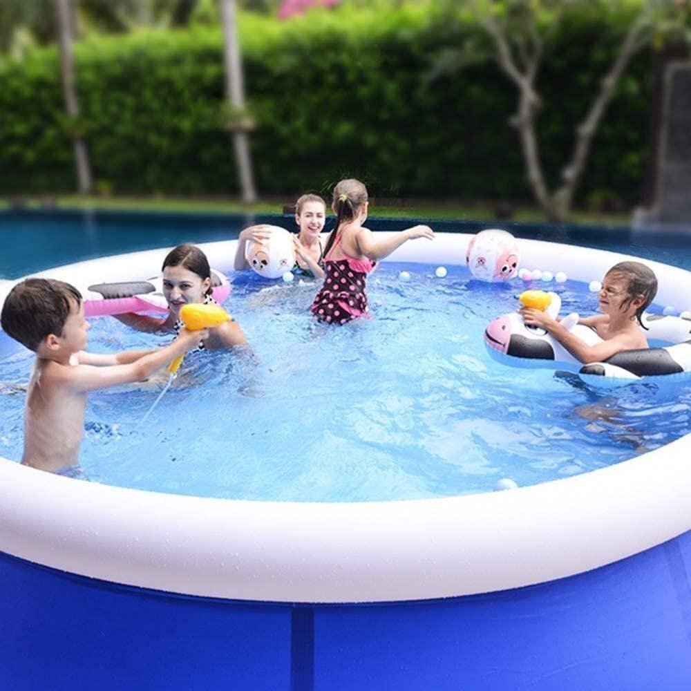 Inflatable Swimming Pool,Outdoor Family Swimming Pool Garden Summer ...
