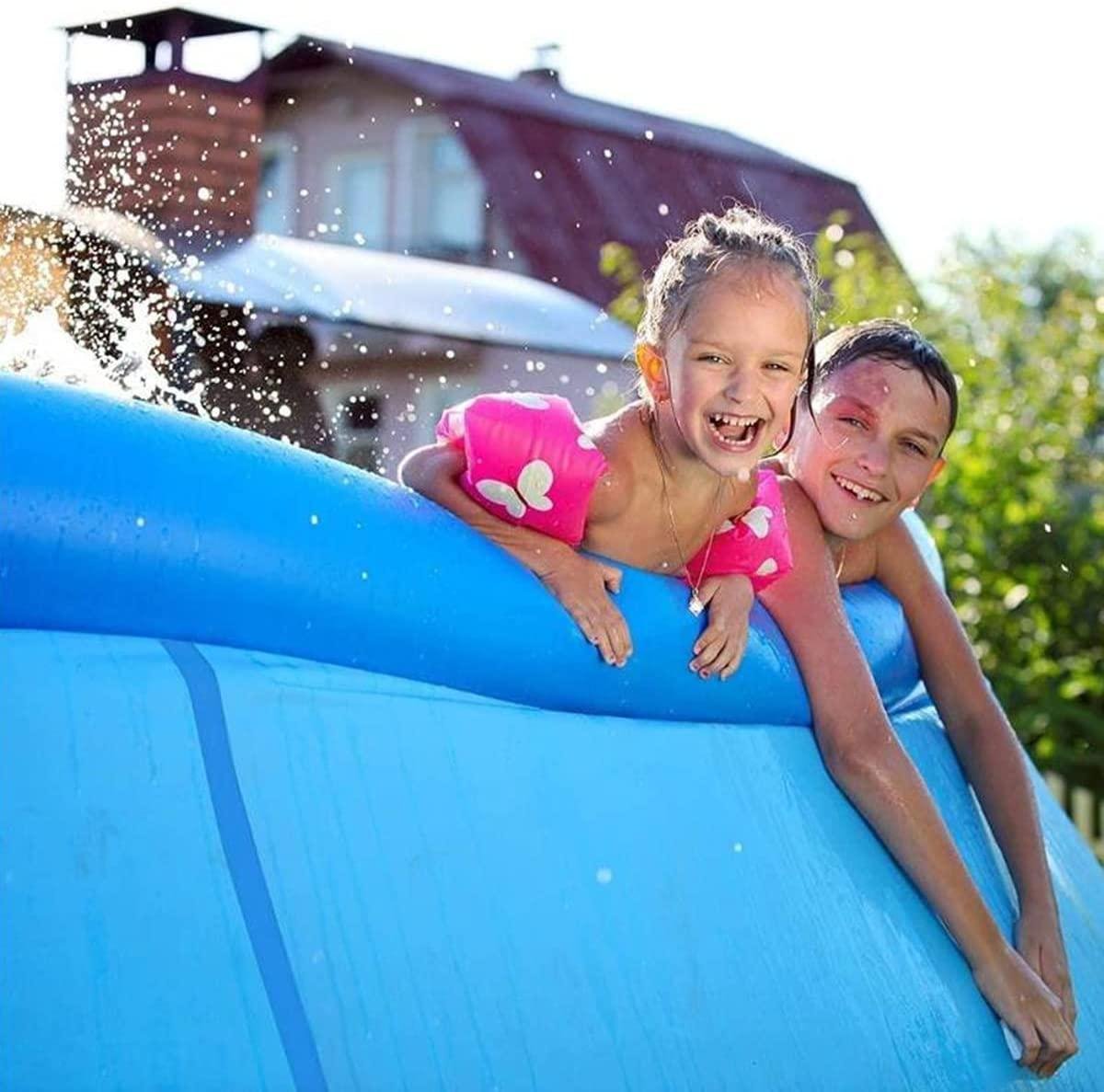 Inflatable Top Ring Swimming Pools for Adults Kids Swimming Pool Above ...