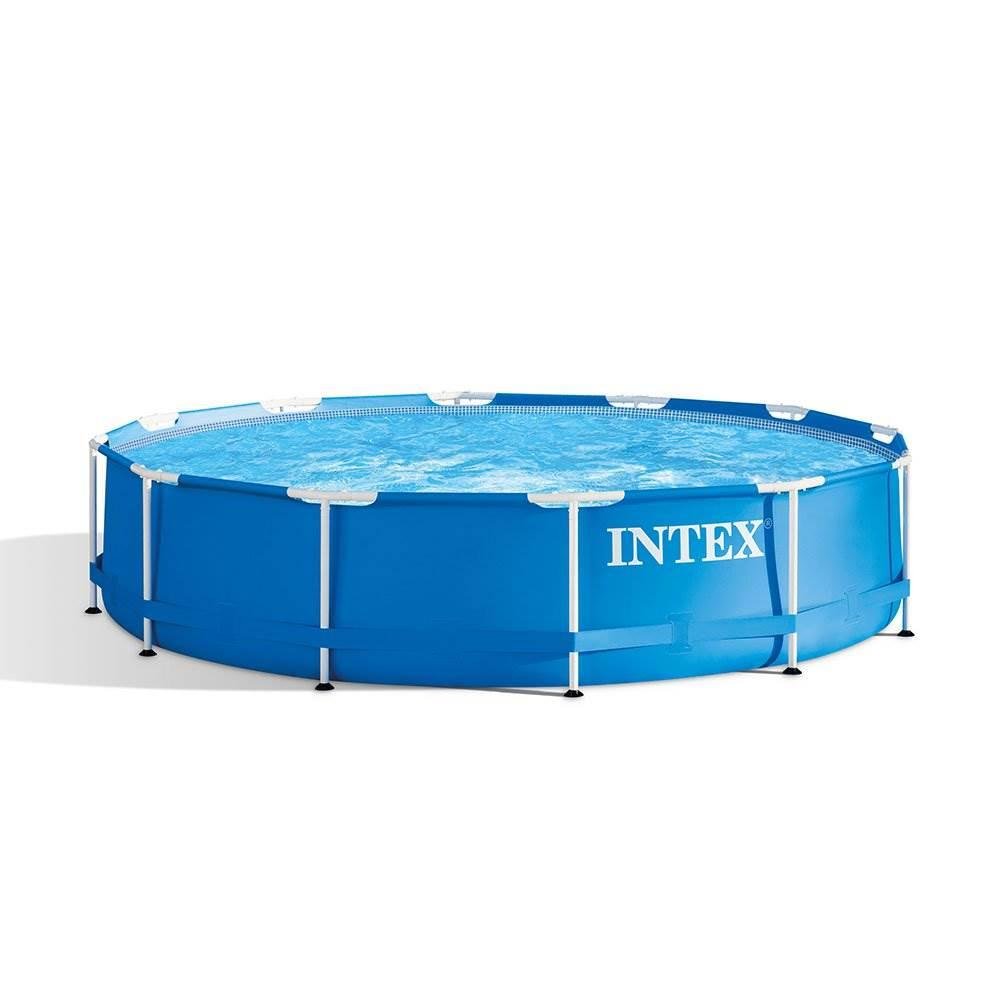 Intex 12′ x 30″ Above Ground Pool w/ Filter Pump System & Filter ...