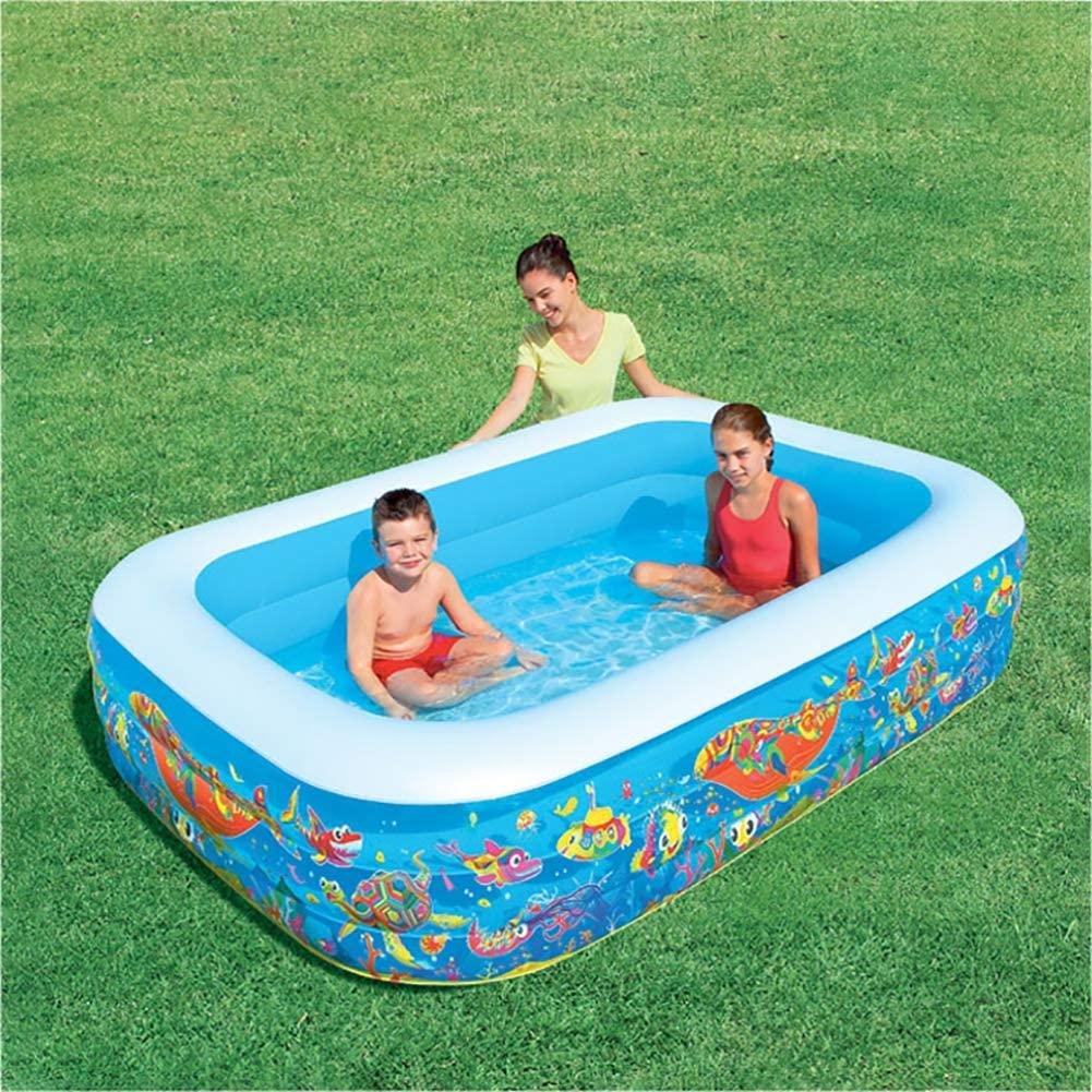 JKLJKL Inflatable Swimming Pools Inflatable Kiddie Pools Swim Center ...
