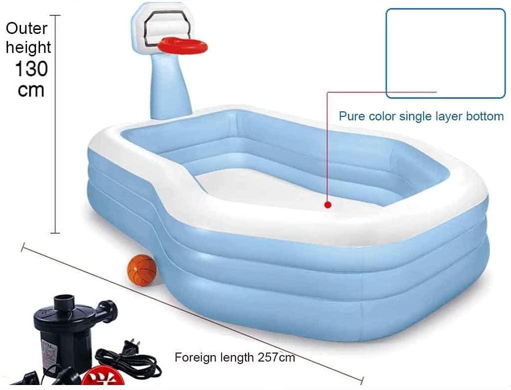 LZG Inflatable Pool, Family Swimming Pool, Children’s Inflatable ...