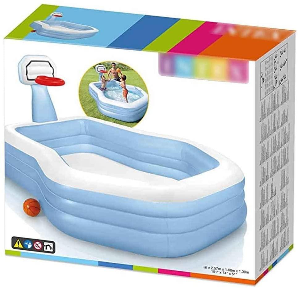 LZG Inflatable Pool, Family Swimming Pool, Children’s Inflatable ...