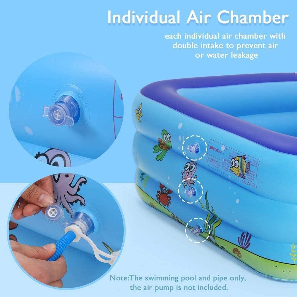 Pools for Kids and Adults, Inflatable Swimming Pool for Kids, Toddlers ...