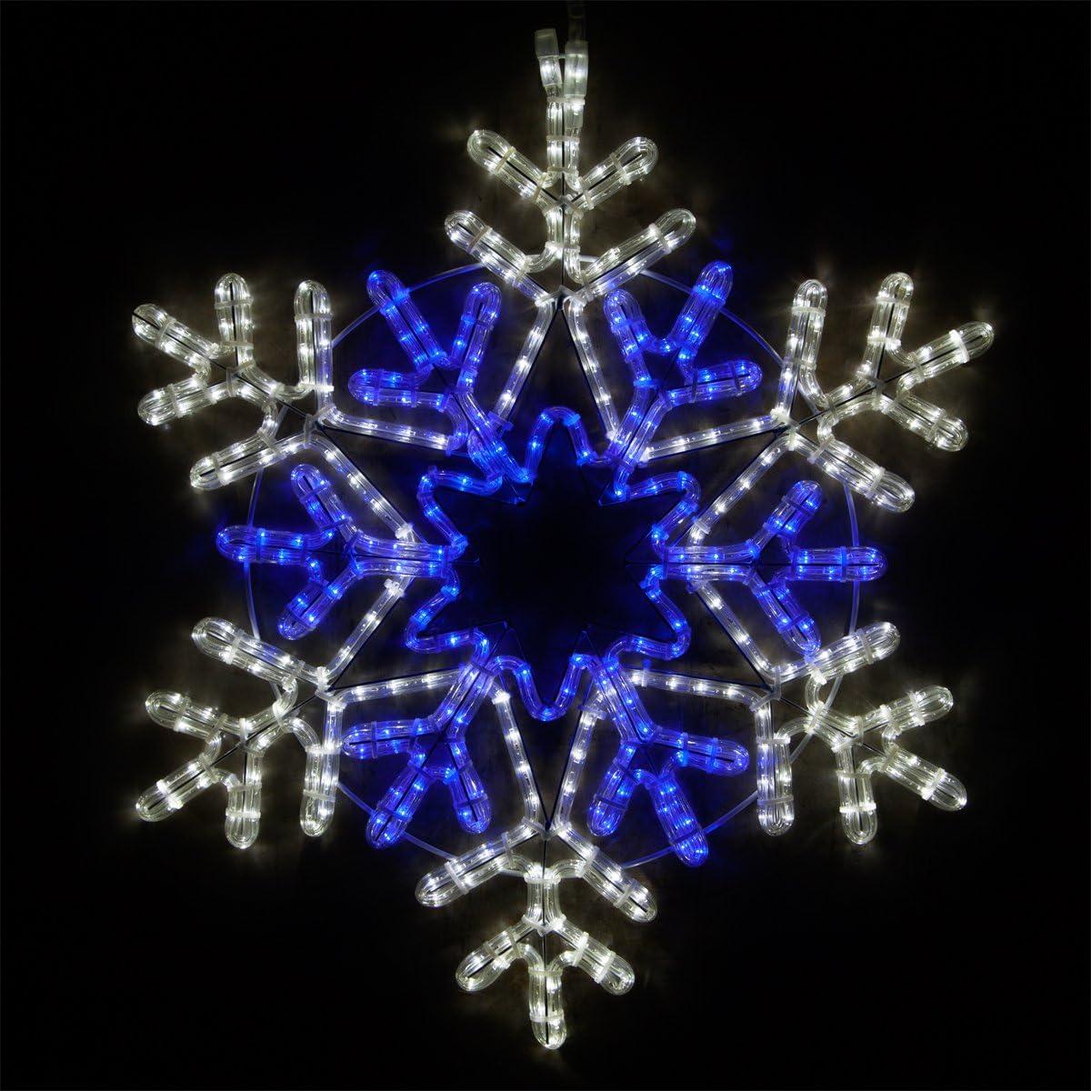 Premium LED Hanging Snowflake Decorations – Christmas Decoration (28 ...