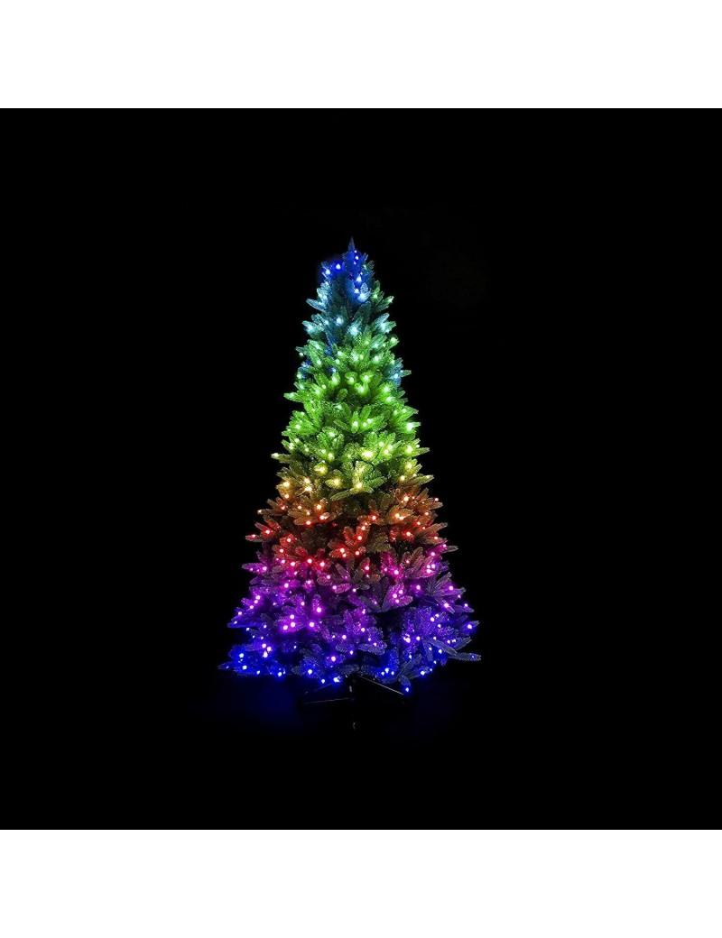 Twinkly -TWT400STP RGB – App-Controlled Pre-lit Christmas Tree (6 ft ...