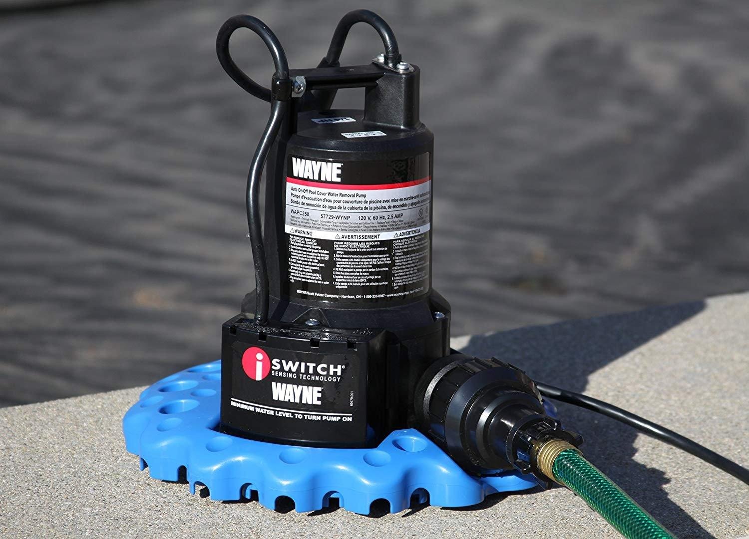 WAYNE 57729-WYNP WAPC250 1/4 HP Automatic ON/OFF Water Removal Pool ...