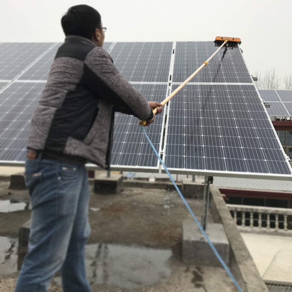 WDLWUJIN 5-9M Window Cleaning Pole, Water Fed Telescopic Brush, Extendable Cleaner Conservatory ...