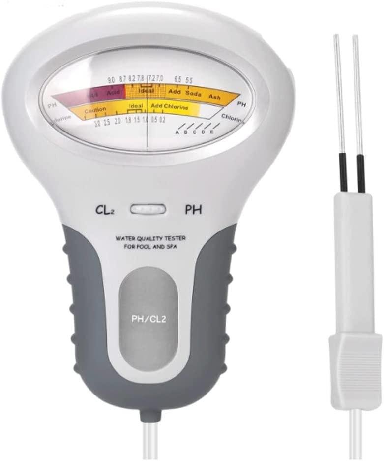 WOYZDN 2 In 1 PH Chlorine Meter Tester Chlorine Water Quality Testing ...