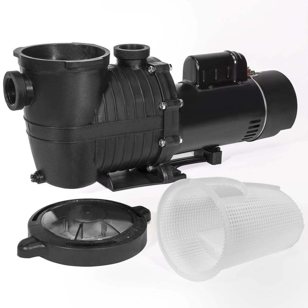 XtremepowerUS 2HP High-Flo Inground Above Ground Swimming Pool Pumps W ...