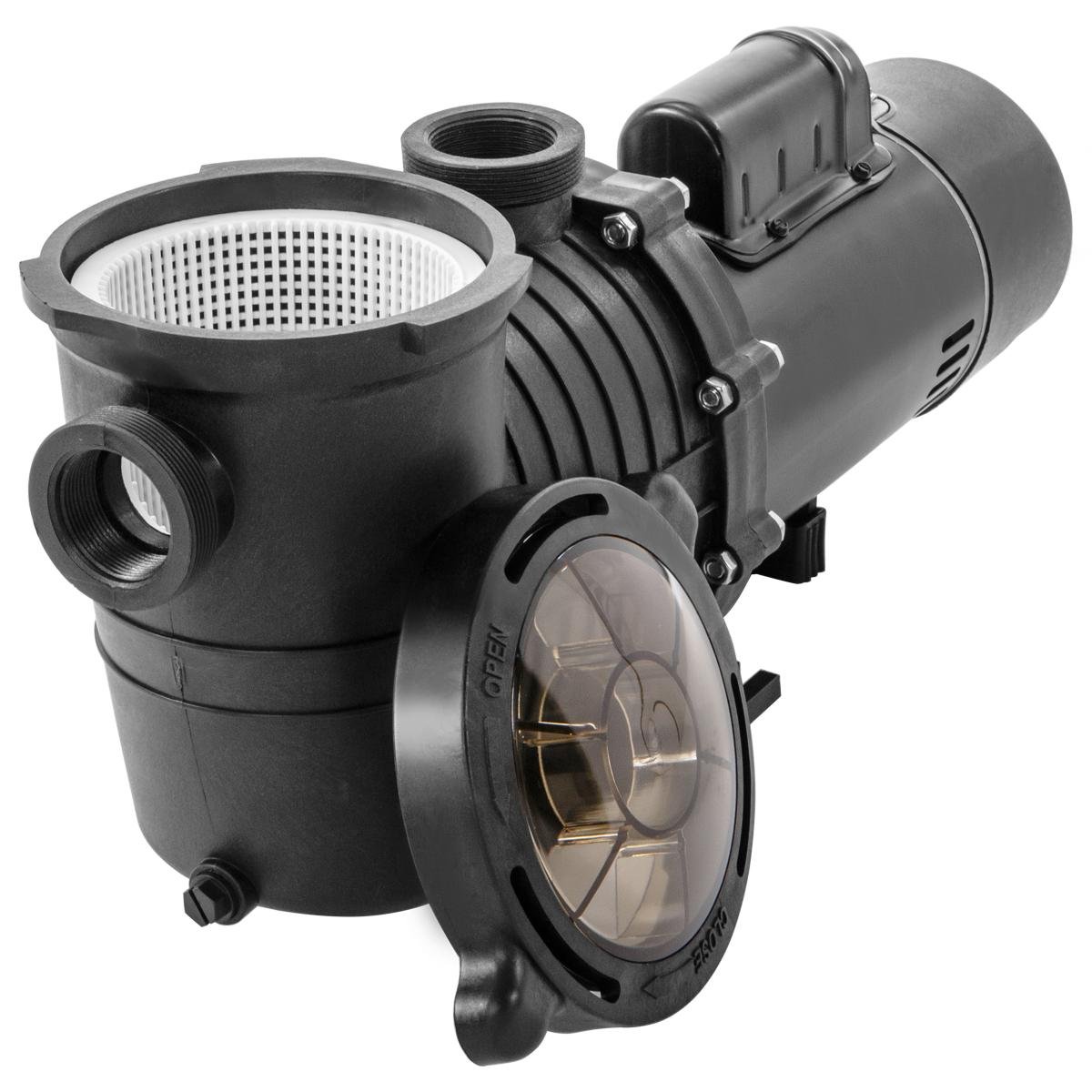 XtremepowerUS 2HP High-Flo Inground Above Ground Swimming Pool Pumps W ...