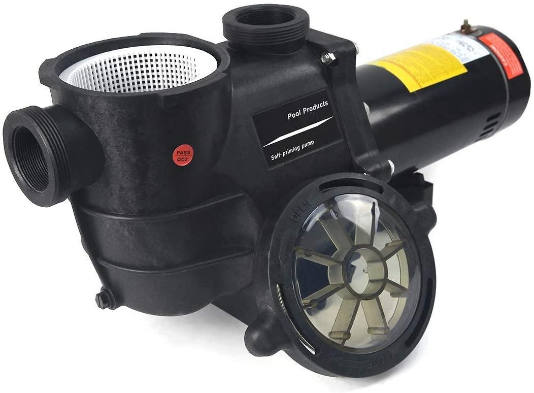 XtremepowerUS 2HP In-Ground Swimming Pool Pump simple Speed 2″ Inlet ...