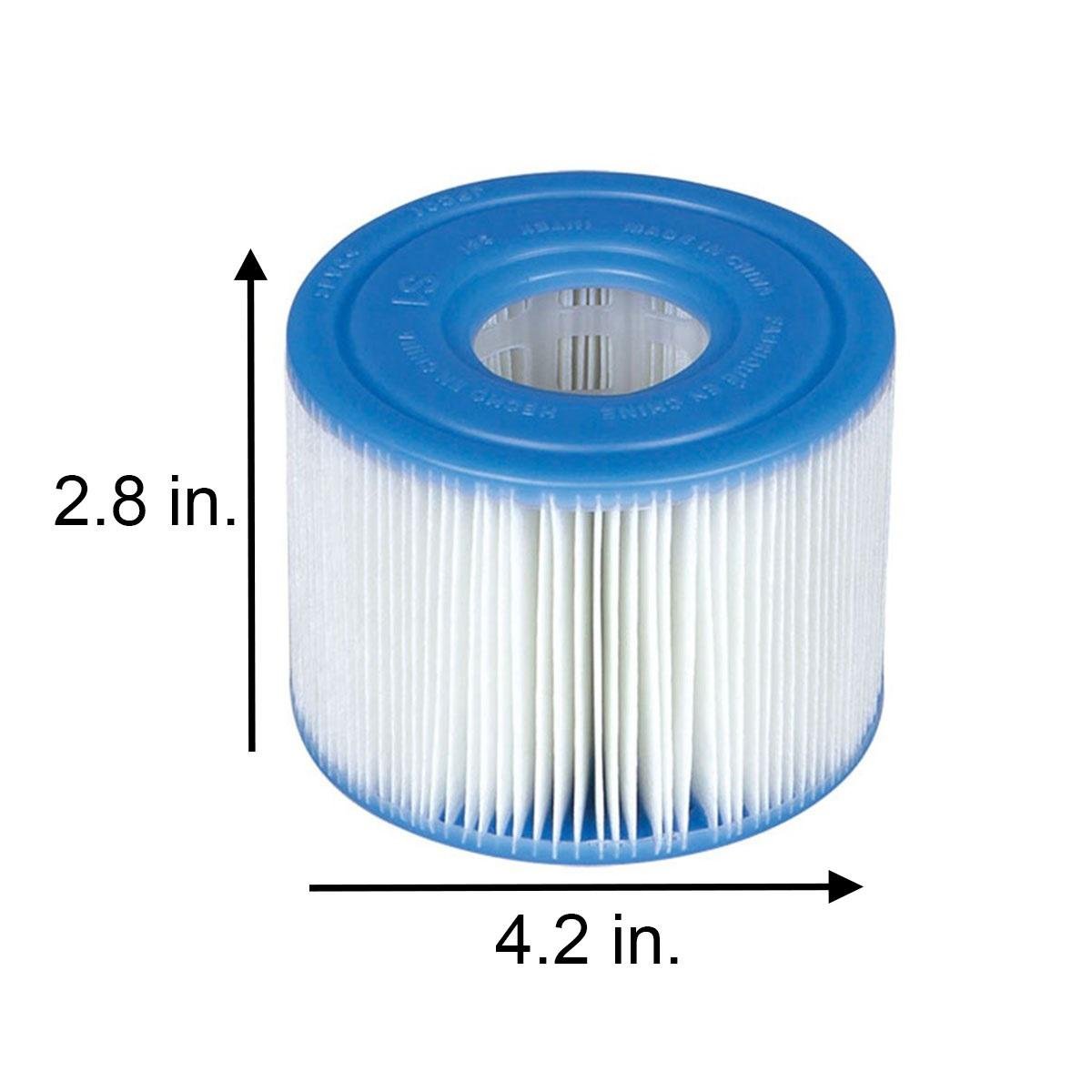 Intex PureSpa Type S1 Pool Filter Cartridges (2 Filters) (36 Pack) – Diikon