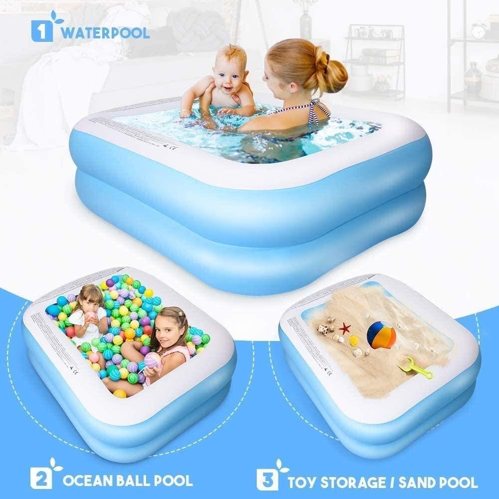 HELIn Swim Centre Family Pool Oversize toy bathtub swimming pool summer ...