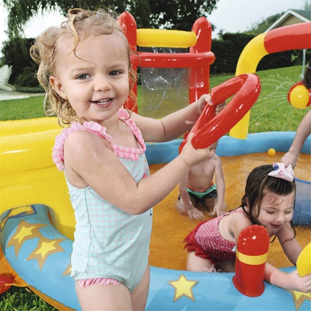 AA-SS Children’s Inflatable Swimming Pool Water Park Slides PVC ...