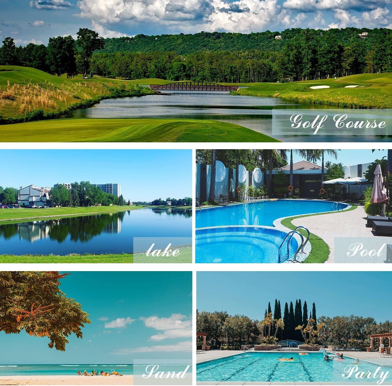 Lesmart Floating Golf Green for Pool,Floating Chipping Mat,Floating ...