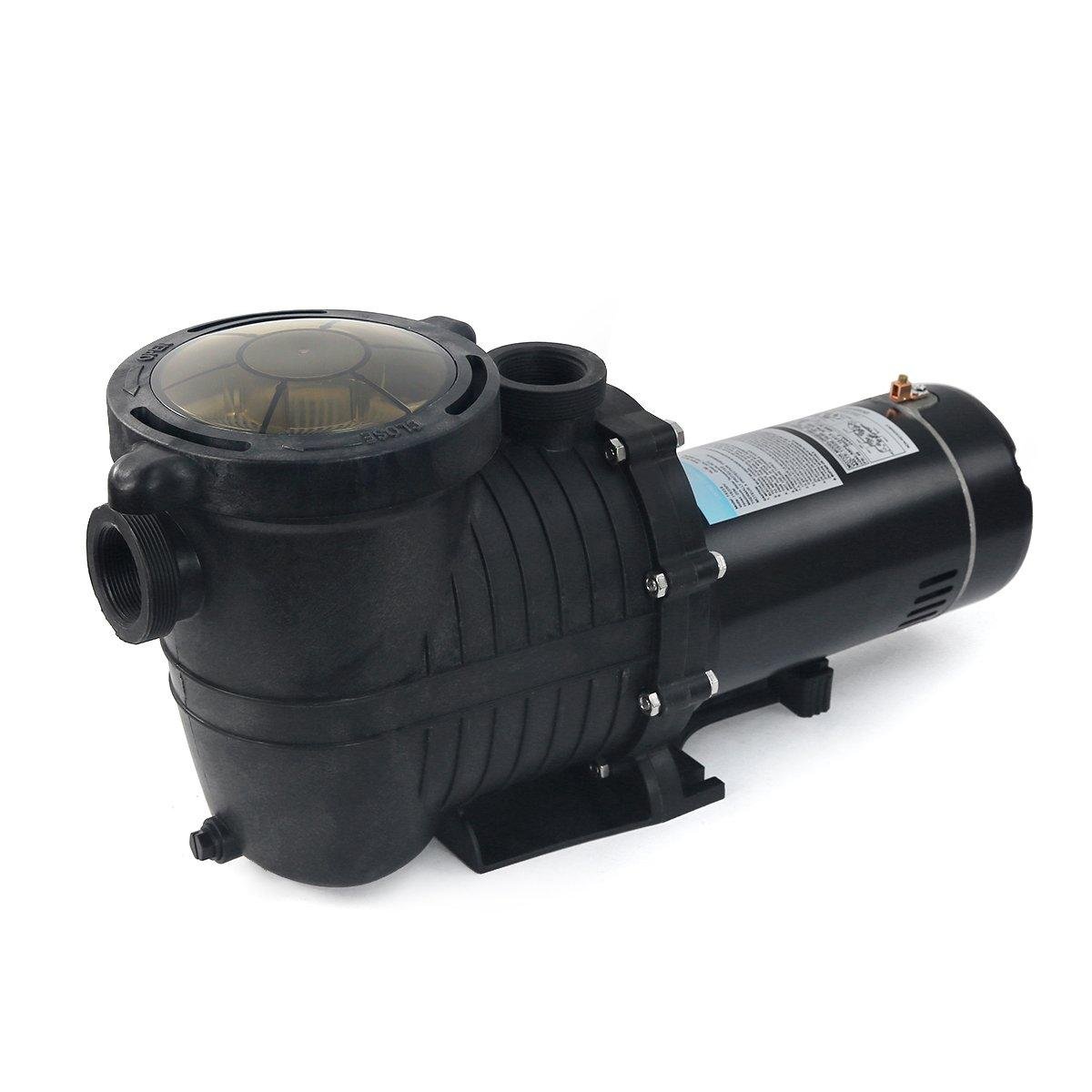 InGround 0.75 HP High Performance Swimming Pool Pump with 6 ft elec ...