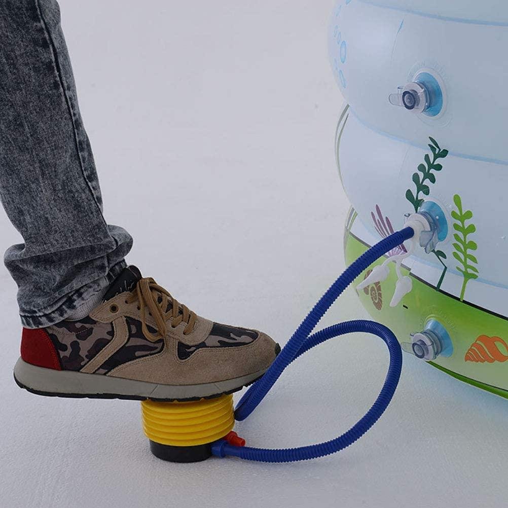 ZEIYUQI Thickened Children’s Paddling Pool with Pump Portable Anti ...