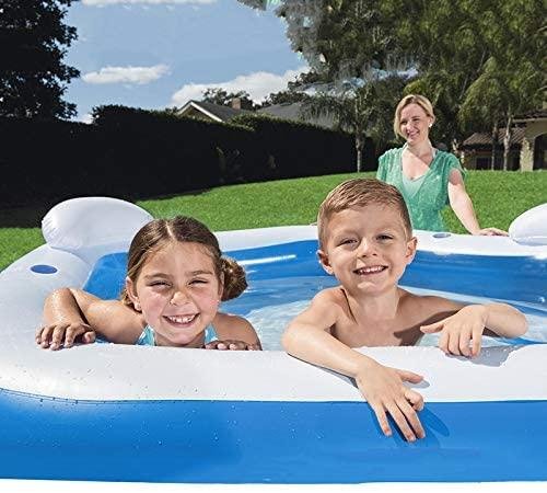 Inflatable Swimming Pool, Thickened Family Paddling Pool, Children’s ...