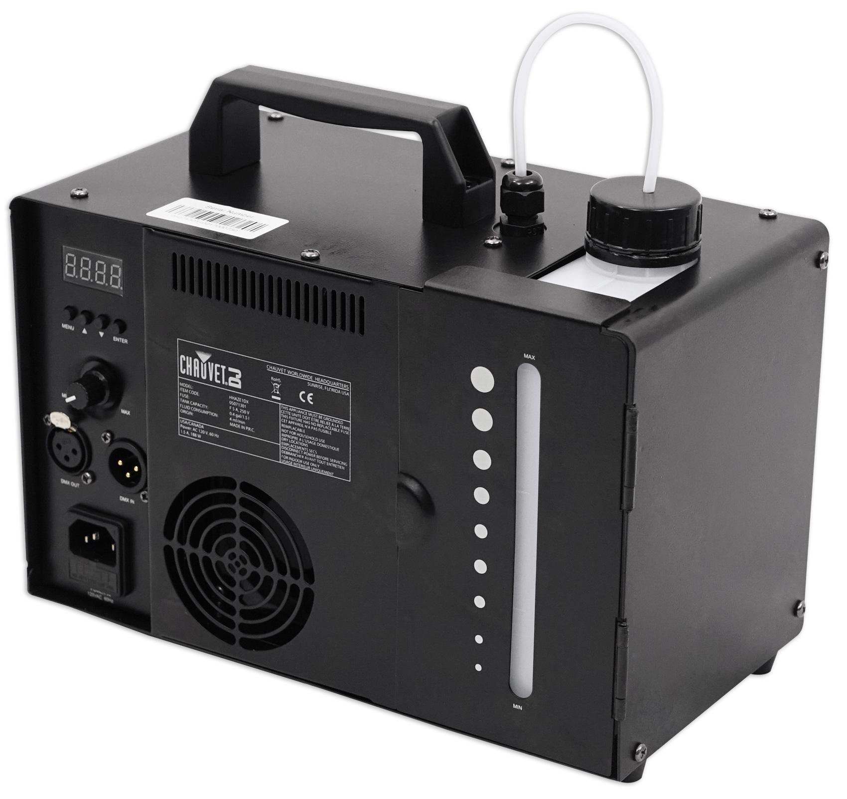 Chauvet DJ Hurricane Haze 1DX DMX Haze Machine Hazer+48″ Black Light ...