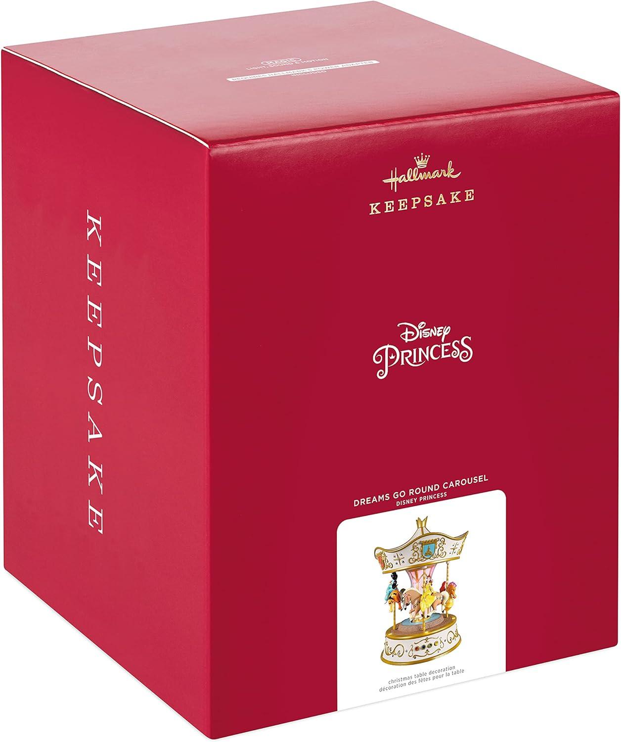 Hallmark Keepsake 2021 Christmas Decoration, Disney Princess Dreams Go ...