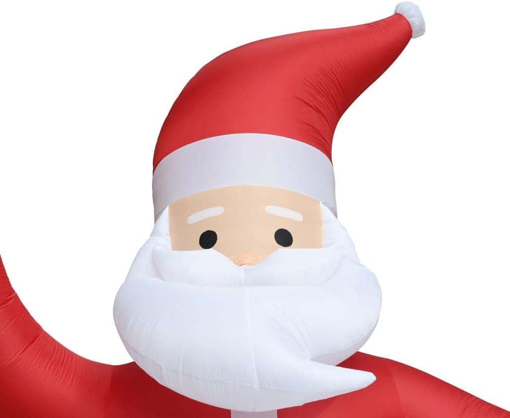 Animated Father Christmas, Christmas Decorations, Christmas Pedestal ...