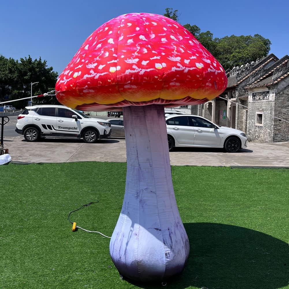 Outdoor Garden Decor Giant LED Inflatable Mushroom for Stage, Backyard ...