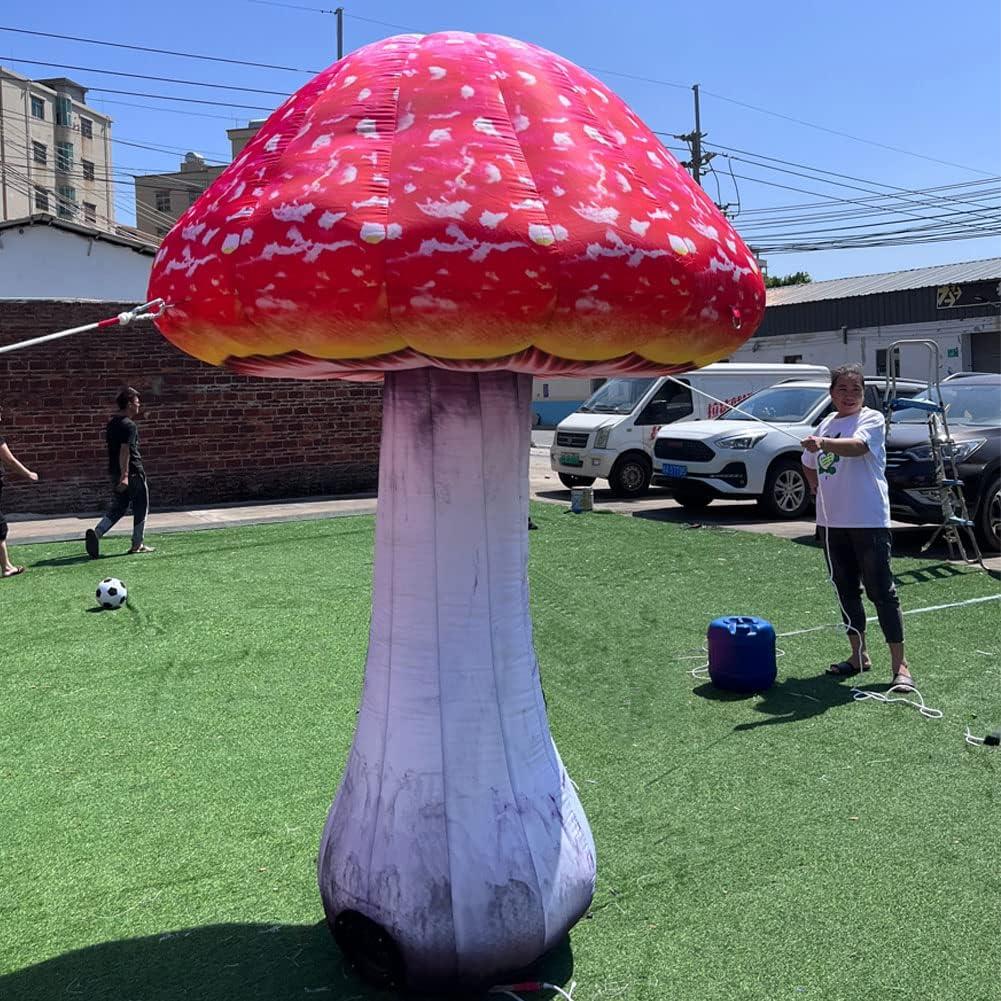 Outdoor Garden Decor Giant LED Inflatable Mushroom for Stage, Backyard ...