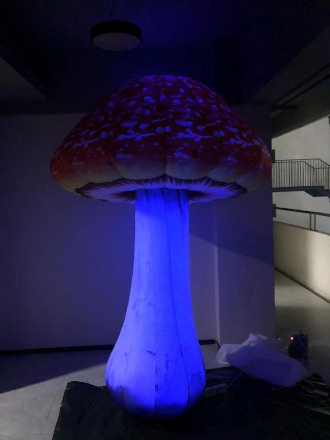 Outdoor Garden Decor Giant LED Inflatable Mushroom for Stage, Backyard ...