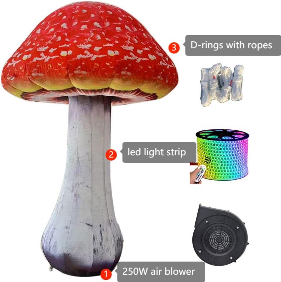 Outdoor Garden Decor Giant LED Inflatable Mushroom for Stage, Backyard ...