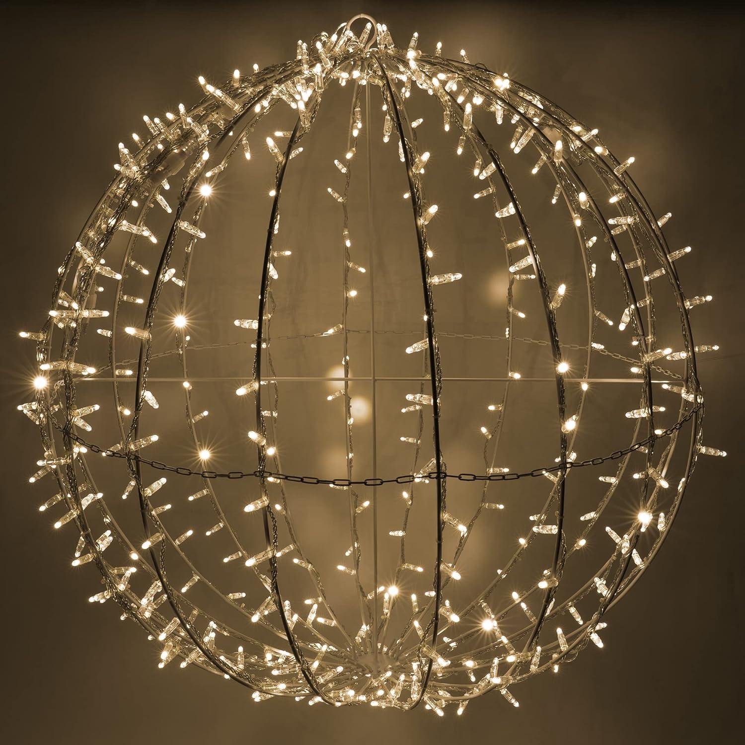 Commercial LED Large Light Ball Christmas Light LED Sphere Outdoor ...