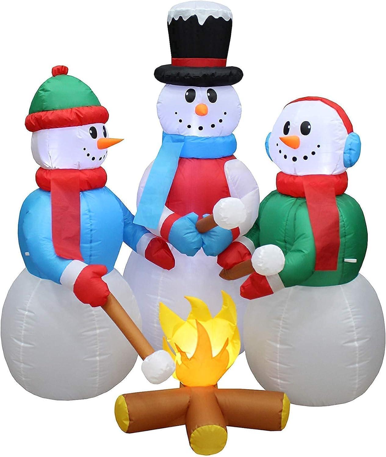 Two Christmas Party Decorations Bundle, Includes 5 Foot Tall Huge ...