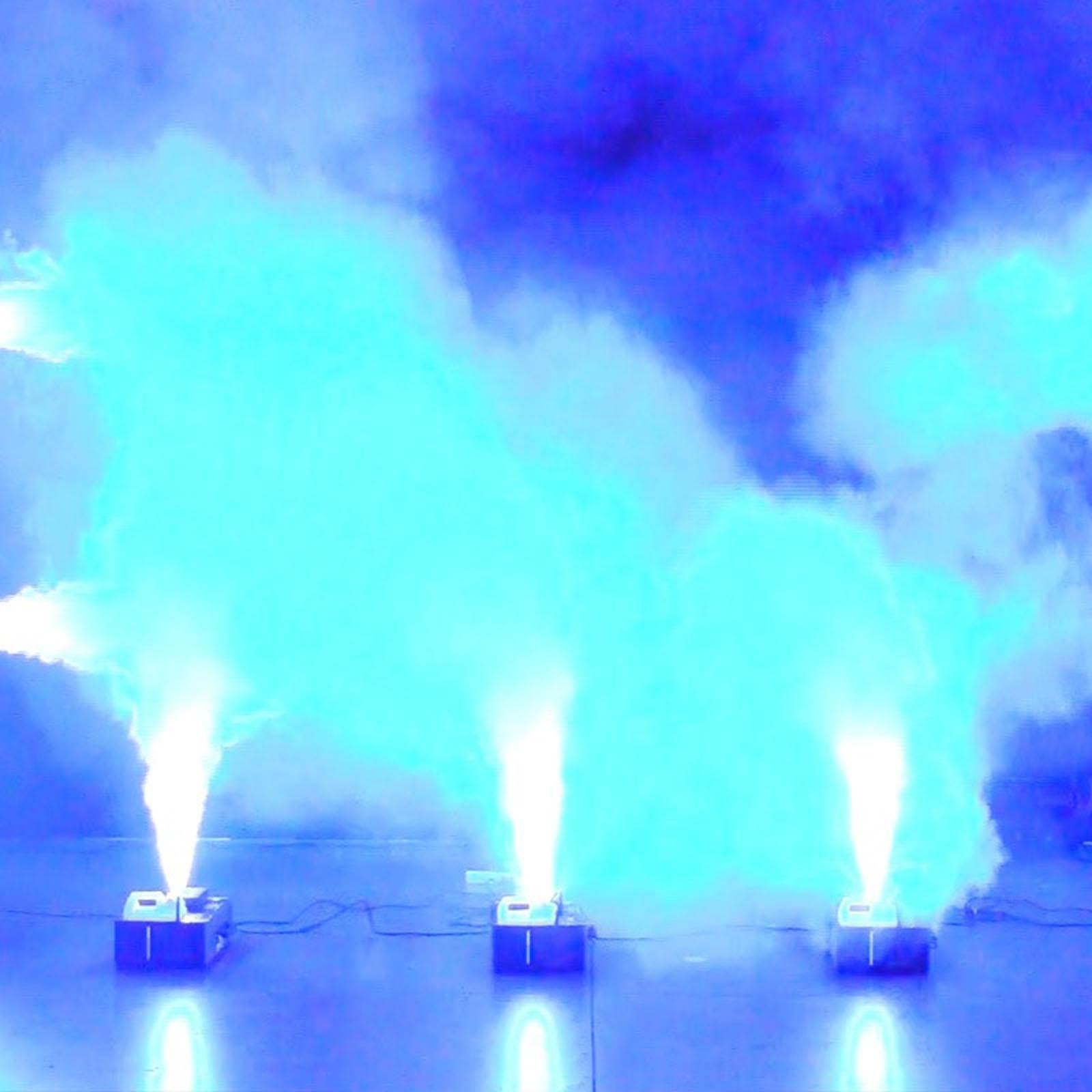 AMERICAN DJ Fog Fury Jett Smoke Fog Machine & LED Light Effect w ...
