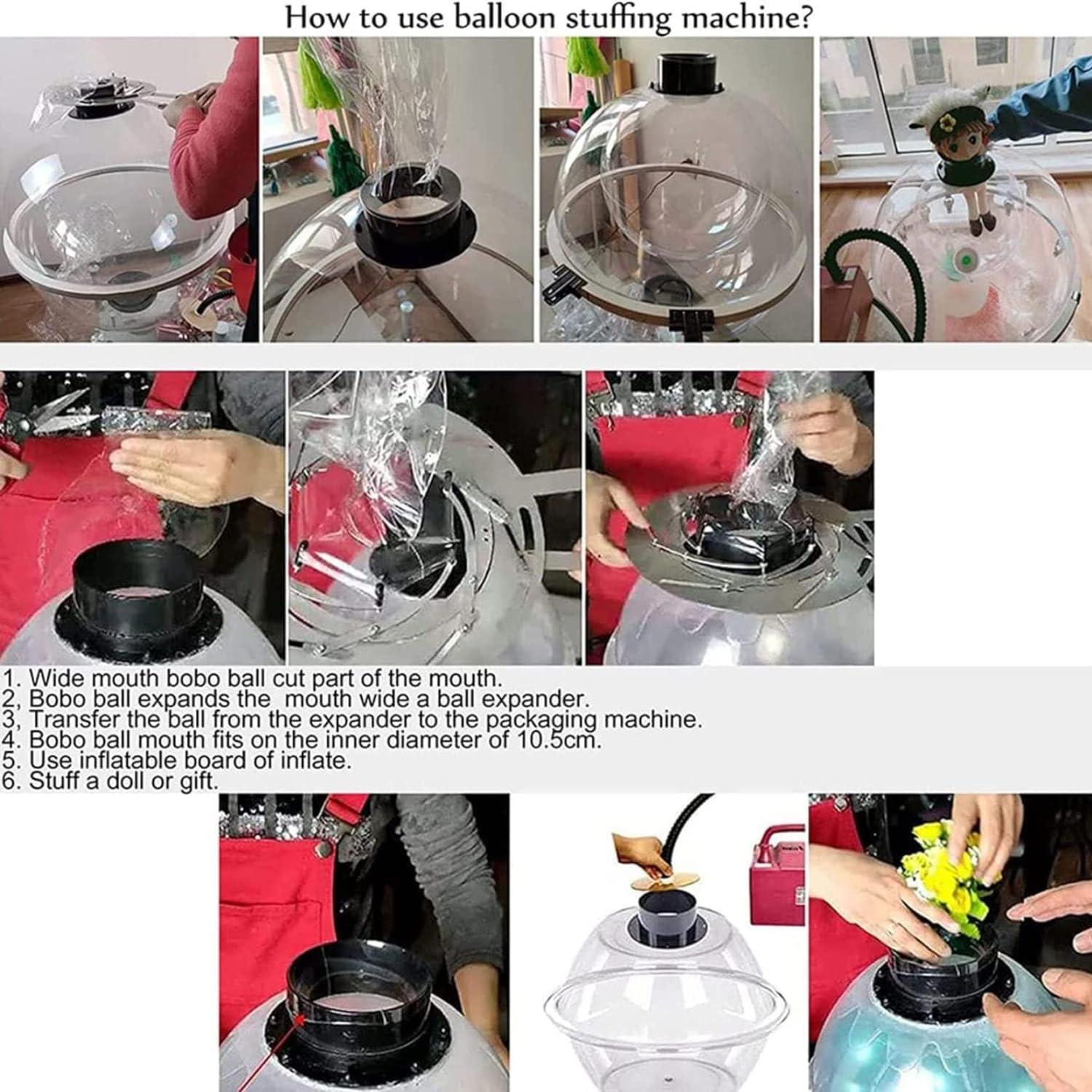 DARZYS Balloon Stuffing Machine with Balloon Pump Set Balloon Expander ...